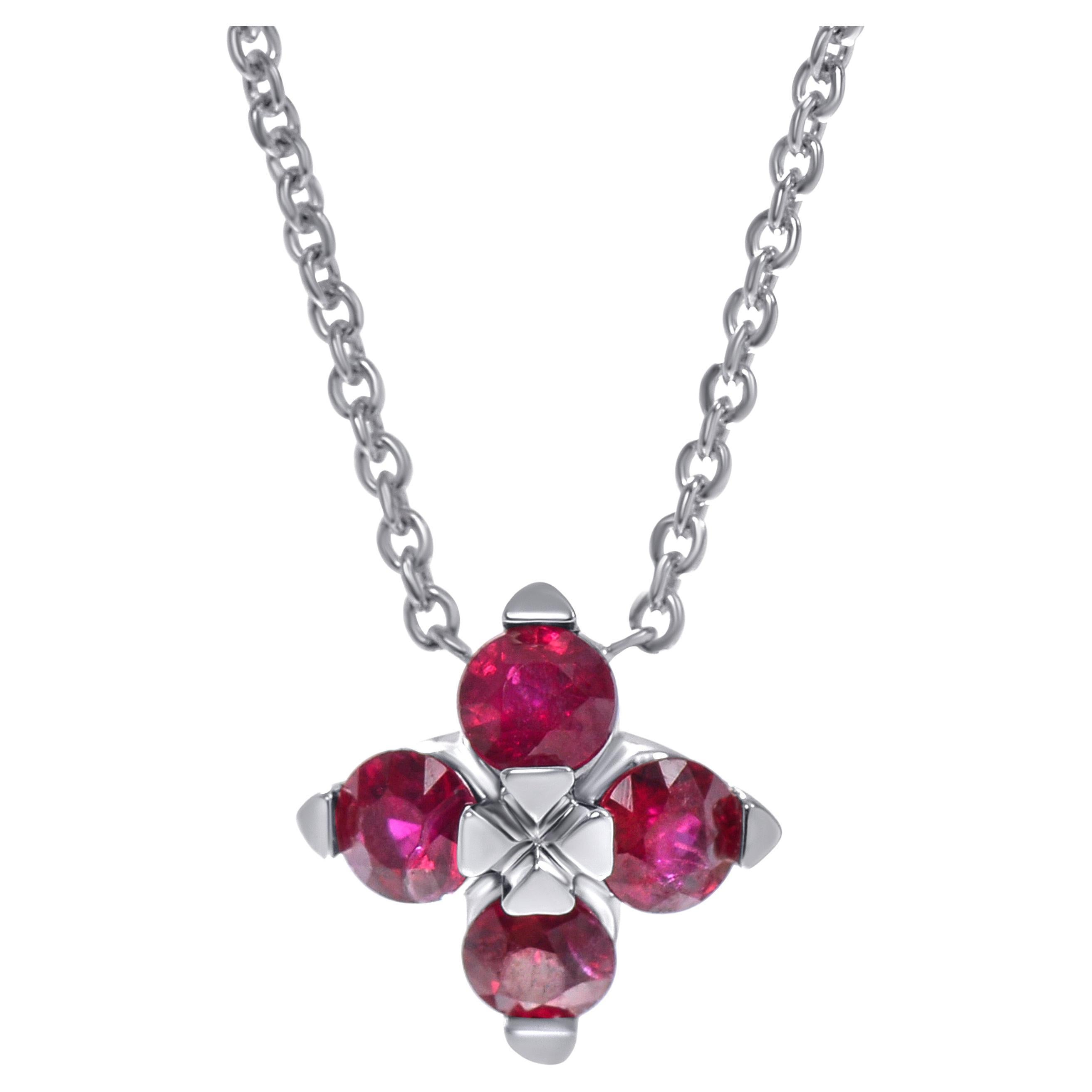 Estate 18K Gold, Ruby 17th Century Santa Margarita Silver 8 Reales Coin ...