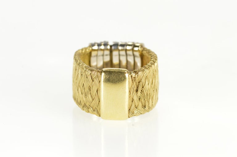 Roberto Coin Primavera Diamond Gold Ring For Sale at 1stdibs