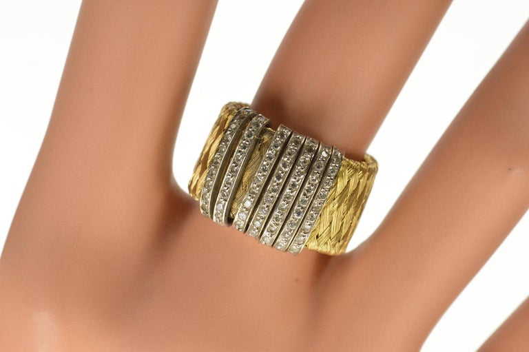 Roberto Coin Primavera Diamond Gold Ring at 1stDibs | roberto coin ...