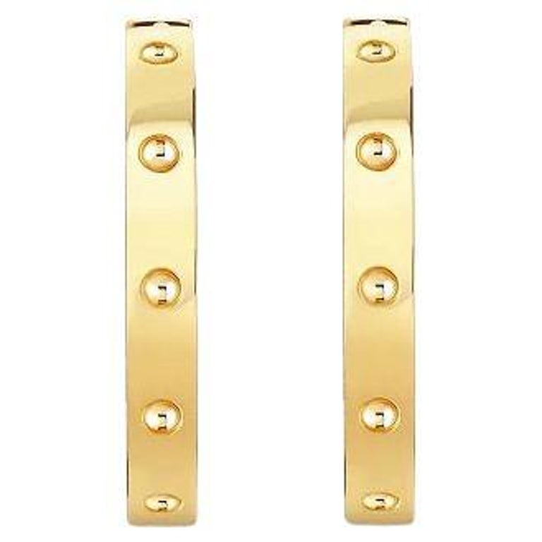 Roberto Coin Symphony Pois Moi Hoop Earring 7771604AYER0 For Sale at ...