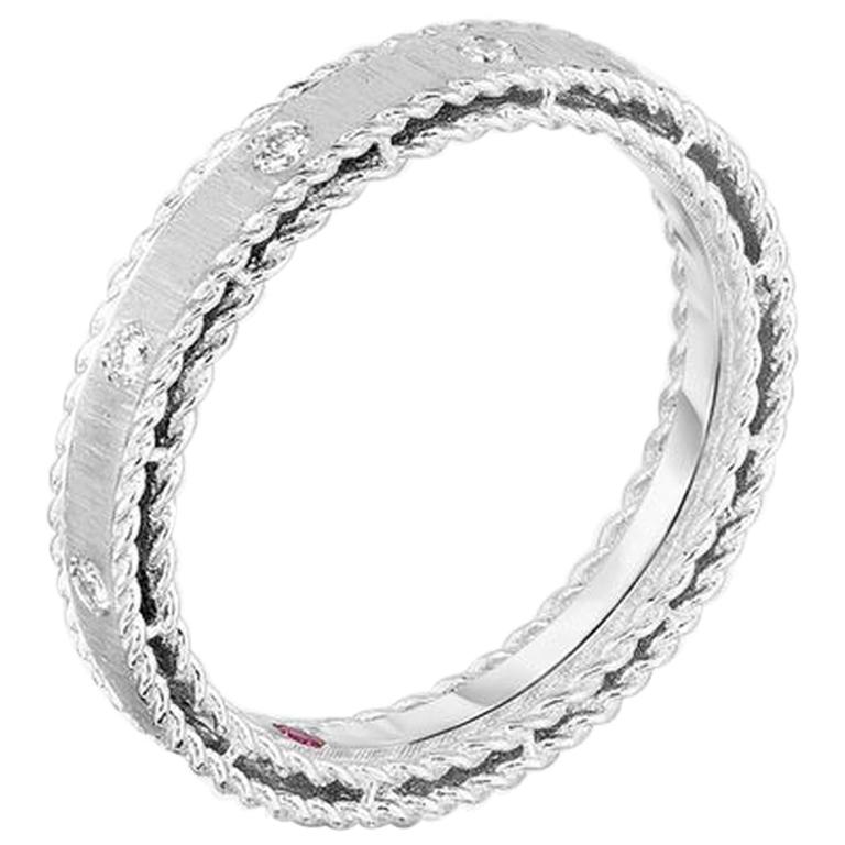 Roberto Coin Symphony Princess Band 7771854AW65X For Sale at 1stDibs