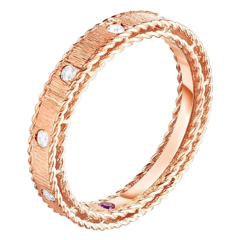 Roberto Coin Symphony Princess Band 7771854AY65X at 1stDibs