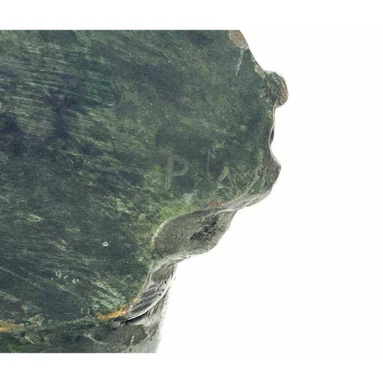 Roberto Cortazar Bronze on Marble Face Sculpture For Sale at 1stDibs