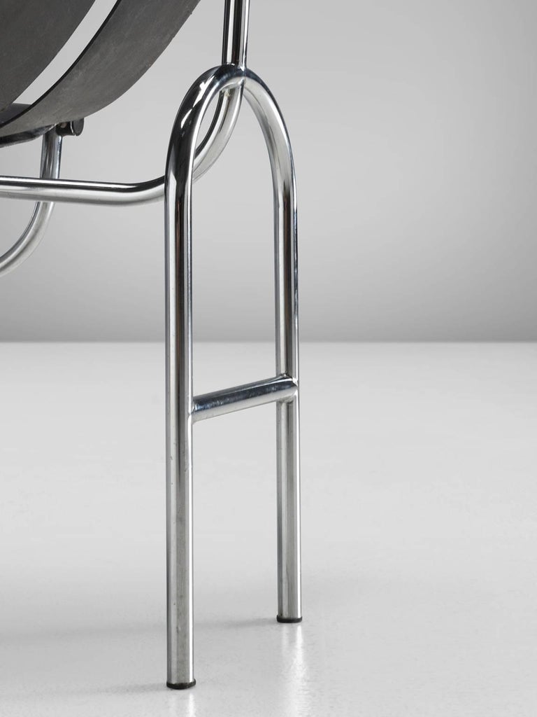 Roberto Gabetti and Aimaro Isola Set of Four Tubular Leather at 1stDibs