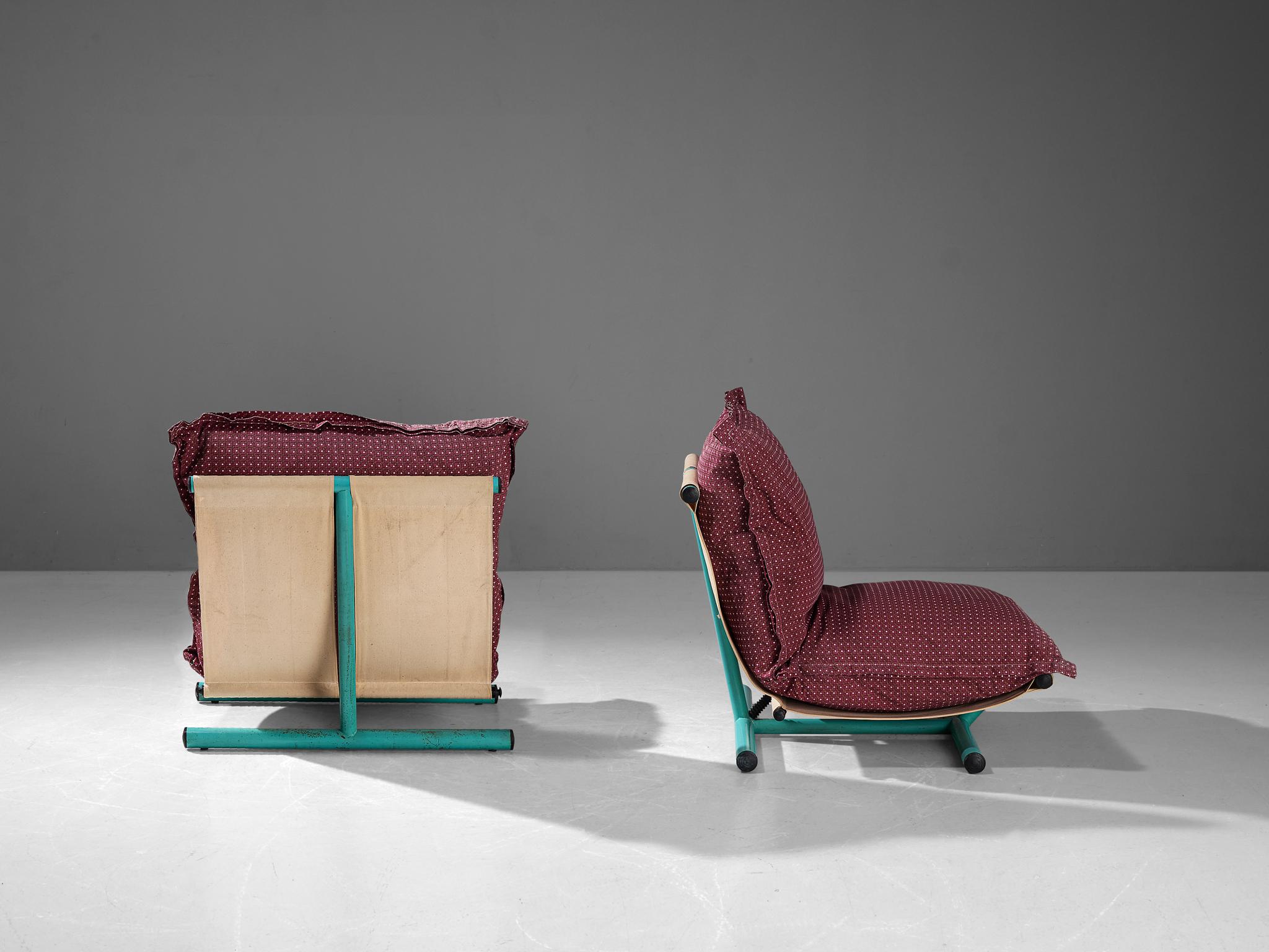 Roberto Lucci and Paolo Orlandini for Elam Pair of 'Farfalla' Lounge ...
