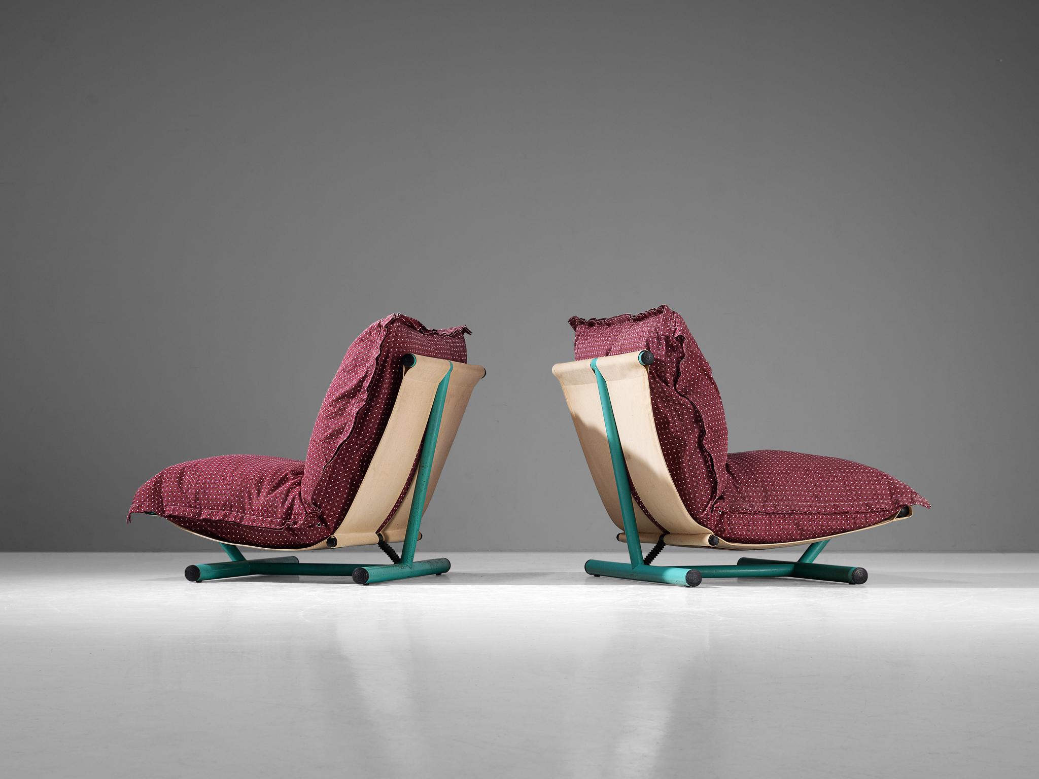 Roberto Lucci and Paolo Orlandini for Elam Pair of 'Farfalla' Lounge ...