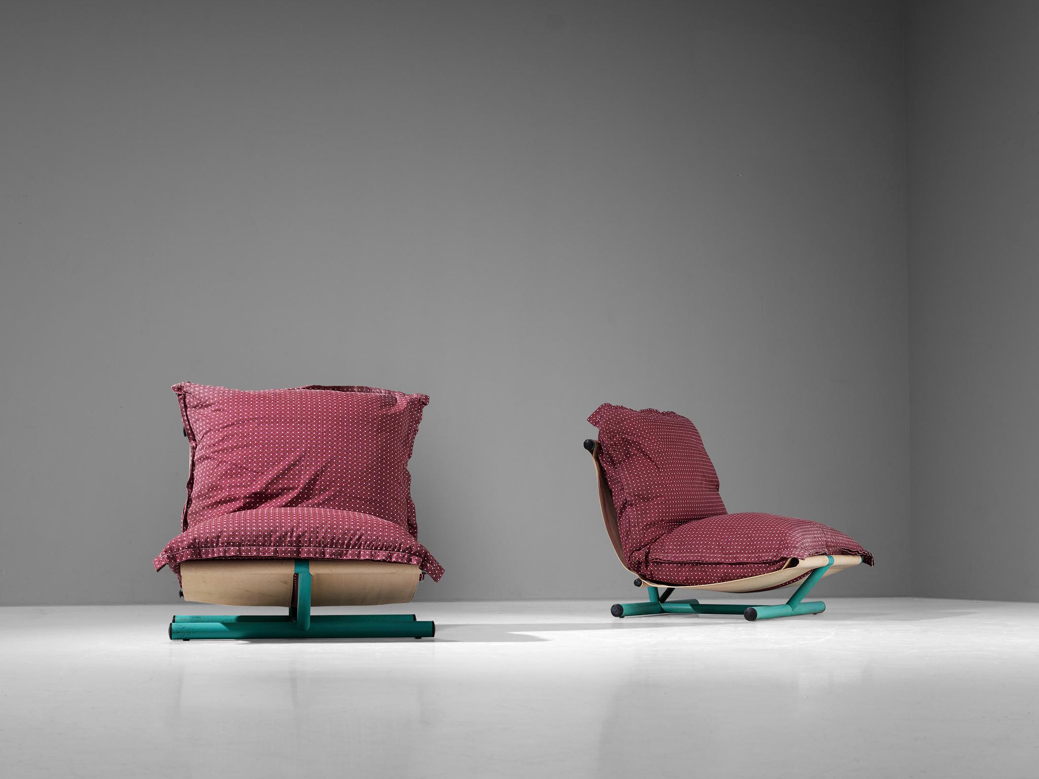Roberto Lucci and Paolo Orlandini for Elam Pair of 'Farfalla' Lounge ...