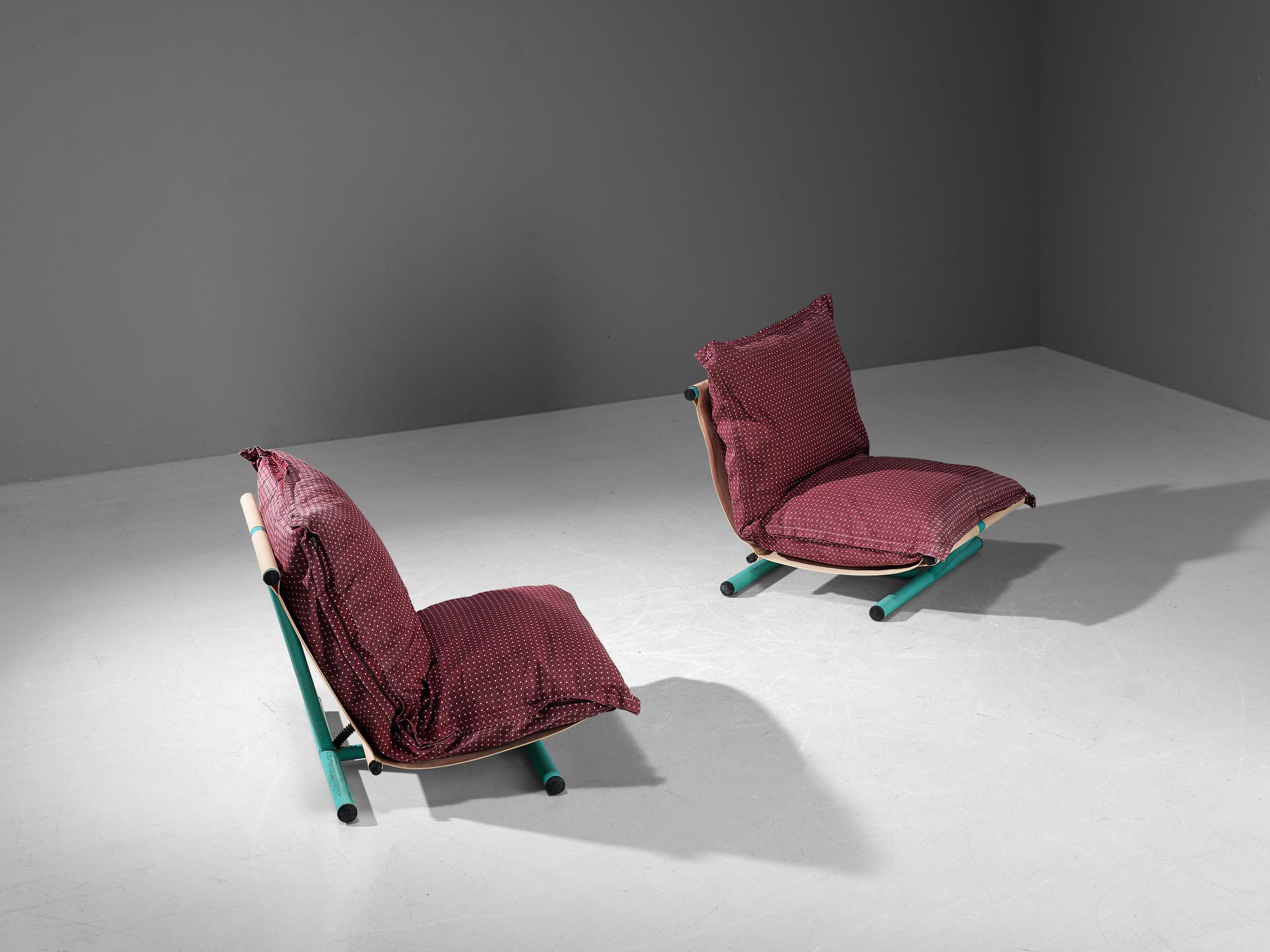 Roberto Lucci and Paolo Orlandini for Elam Pair of 'Farfalla' Lounge ...