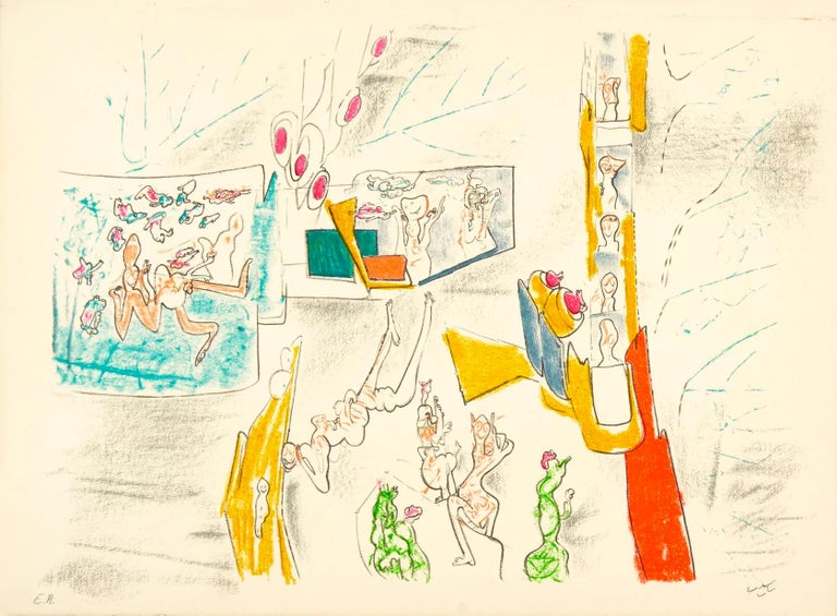 Roberto Matta - Ça A by Roberto Matta For Sale at 1stDibs