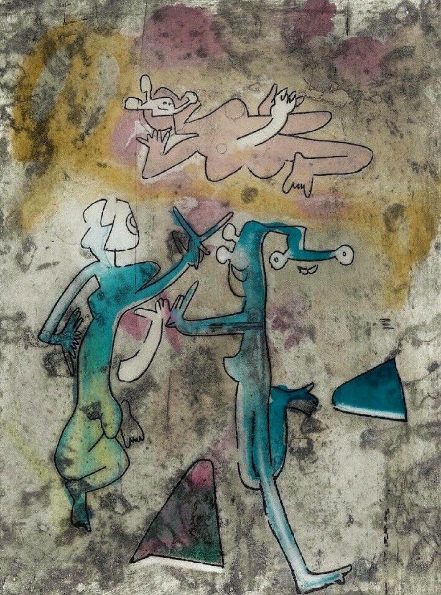 Roberto Matta Etching - 84 For Sale on 1stDibs