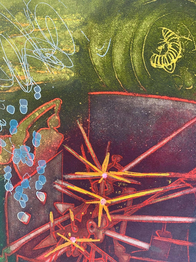 Roberto Matta - Je Suis Entact Abstract Modern Art Roberta Matta For ...