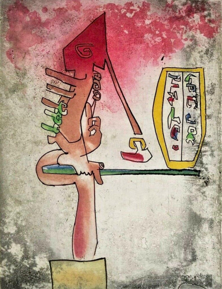 Roberto Matta - Los 5 Destacagados, Roberto Matta For Sale at 1stDibs