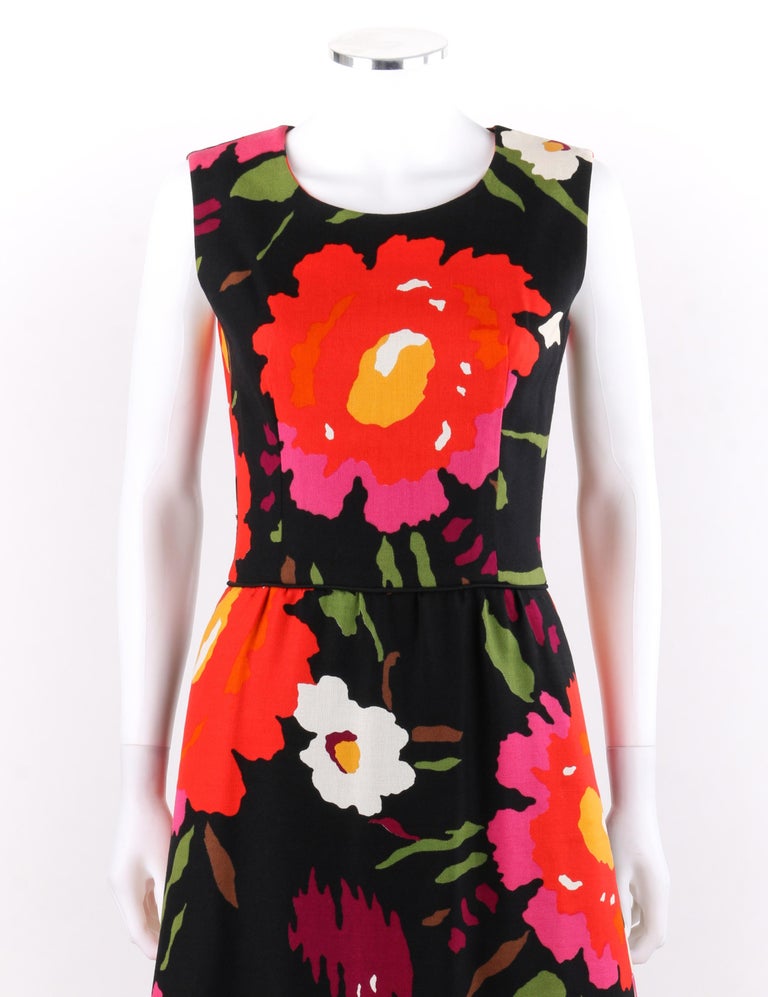 ROBES H.B.Z. Switzerland for Marshall Field's and Co. c.1960s Floral ...