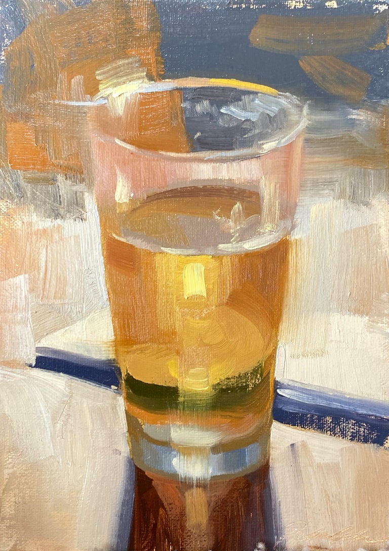 Robin Cole - "Pint" , Oil Painting at 1stDibs