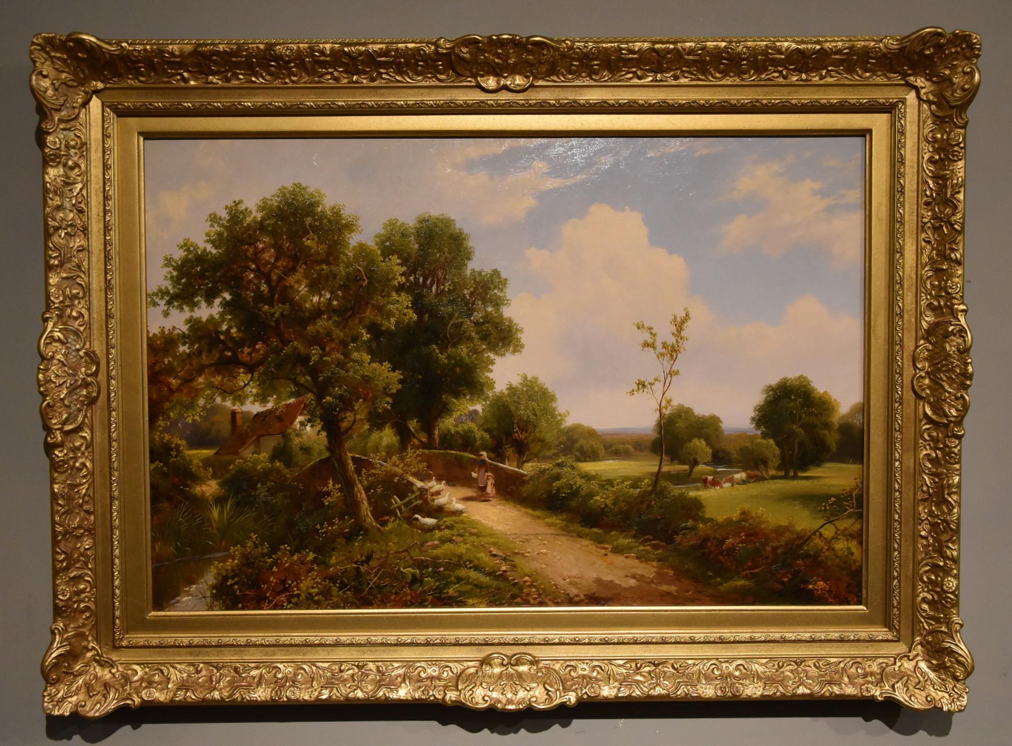 Robin Fenson - A View Near Wilmington, East Sussex - Large Landscape ...