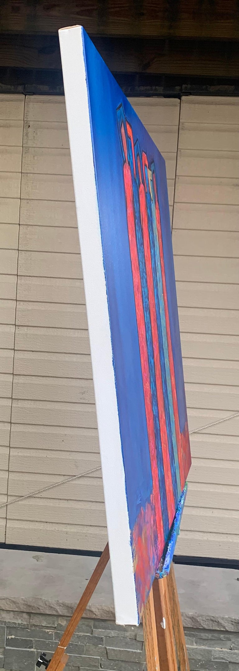 Robin Okun - A World of Our Own, Original Painting For Sale at 1stDibs