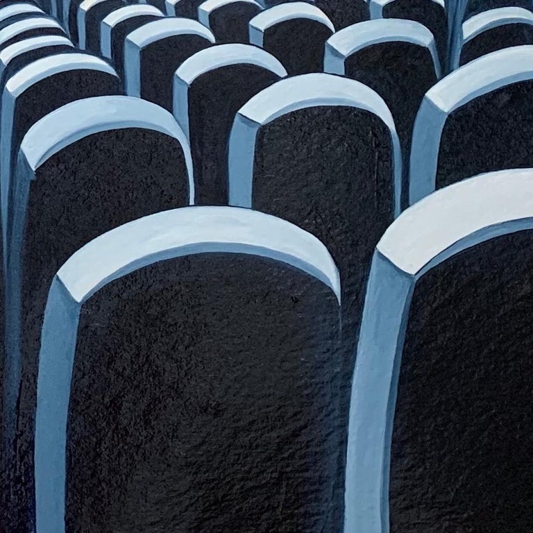 Robin Tewes - Movie Theatre #9, Acrylic Painting, Canvas, Oil Painting ...