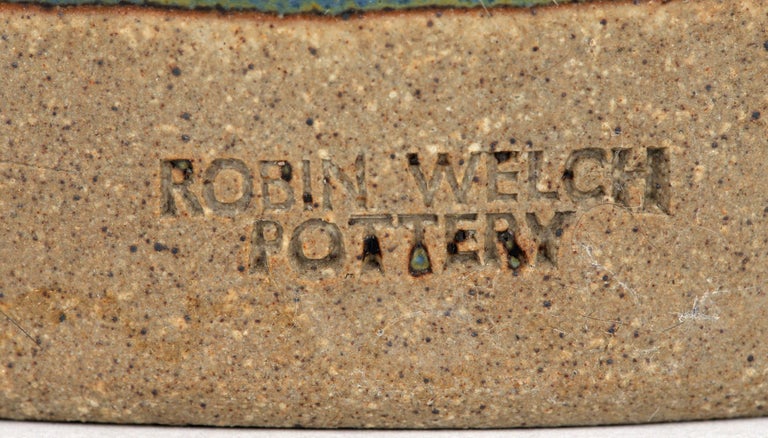 Robin Welch Large Glazed Stoneware Studio Pottery Jug For Sale at ...