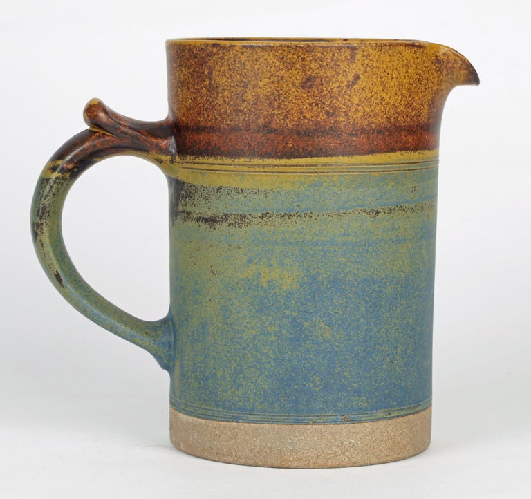 Robin Welch Large Glazed Stoneware Studio Pottery Jug For Sale at ...