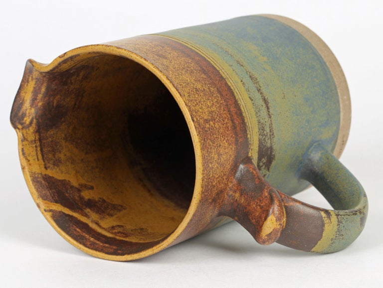 Robin Welch Large Glazed Stoneware Studio Pottery Jug For Sale at ...