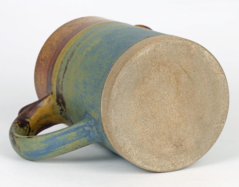 Robin Welch Large Glazed Stoneware Studio Pottery Jug For Sale at ...