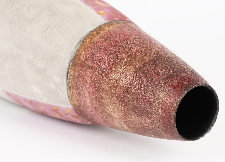 Robin Welch Studio Pottery Panel Glazed Stonware Graduated Cylindrical ...