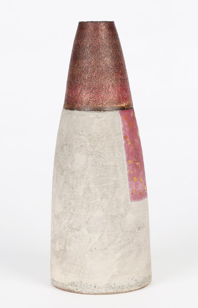 Robin Welch Studio Pottery Panel Glazed Stonware Graduated Cylindrical ...