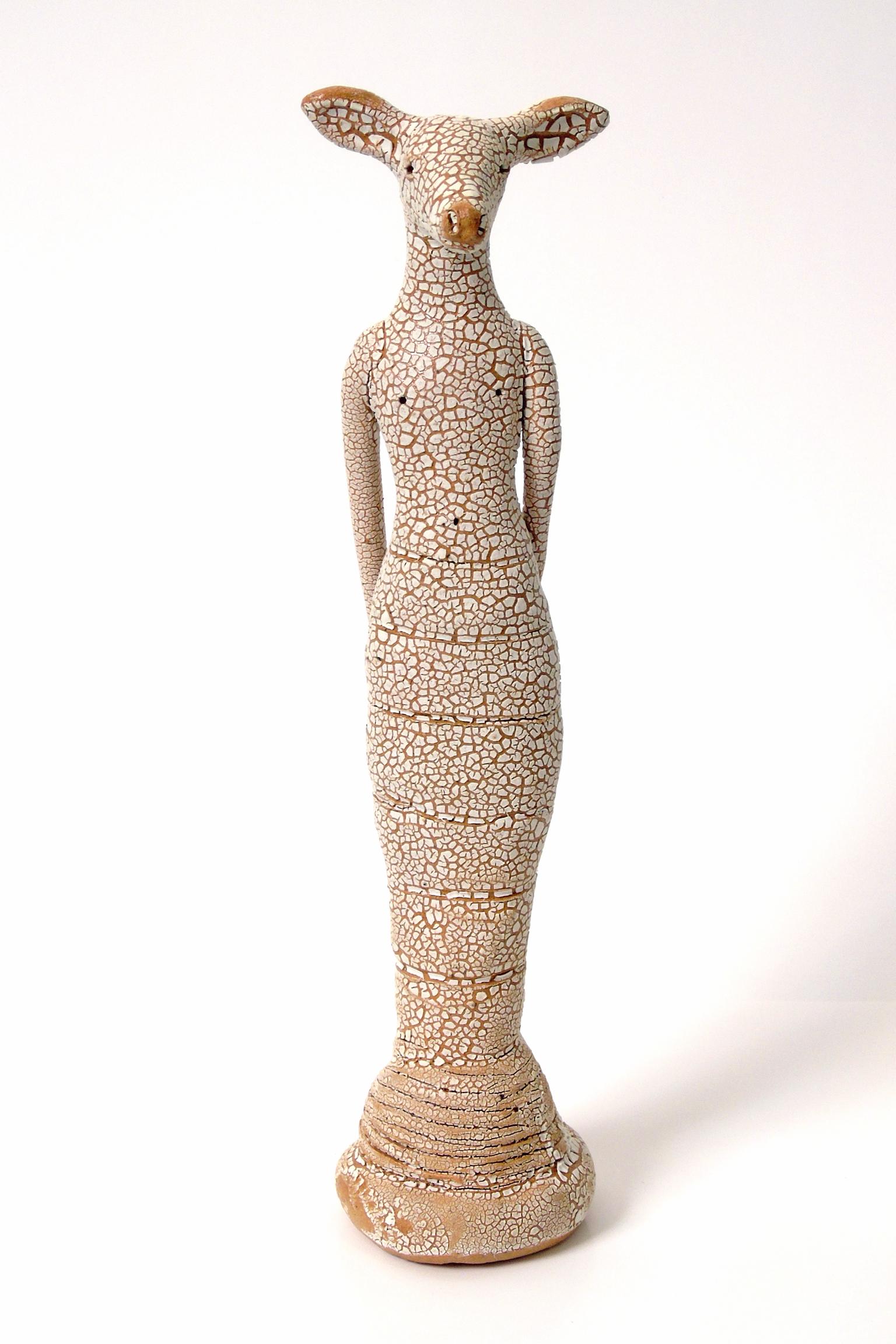 Robin Whiteman - Tiny Deer Totem -146 For Sale at 1stDibs