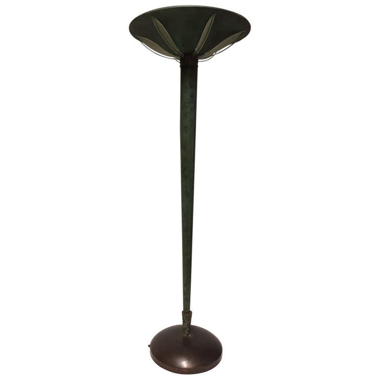 ROBJ Art Deco Floor Light For Sale at 1stDibs | art deco flooring