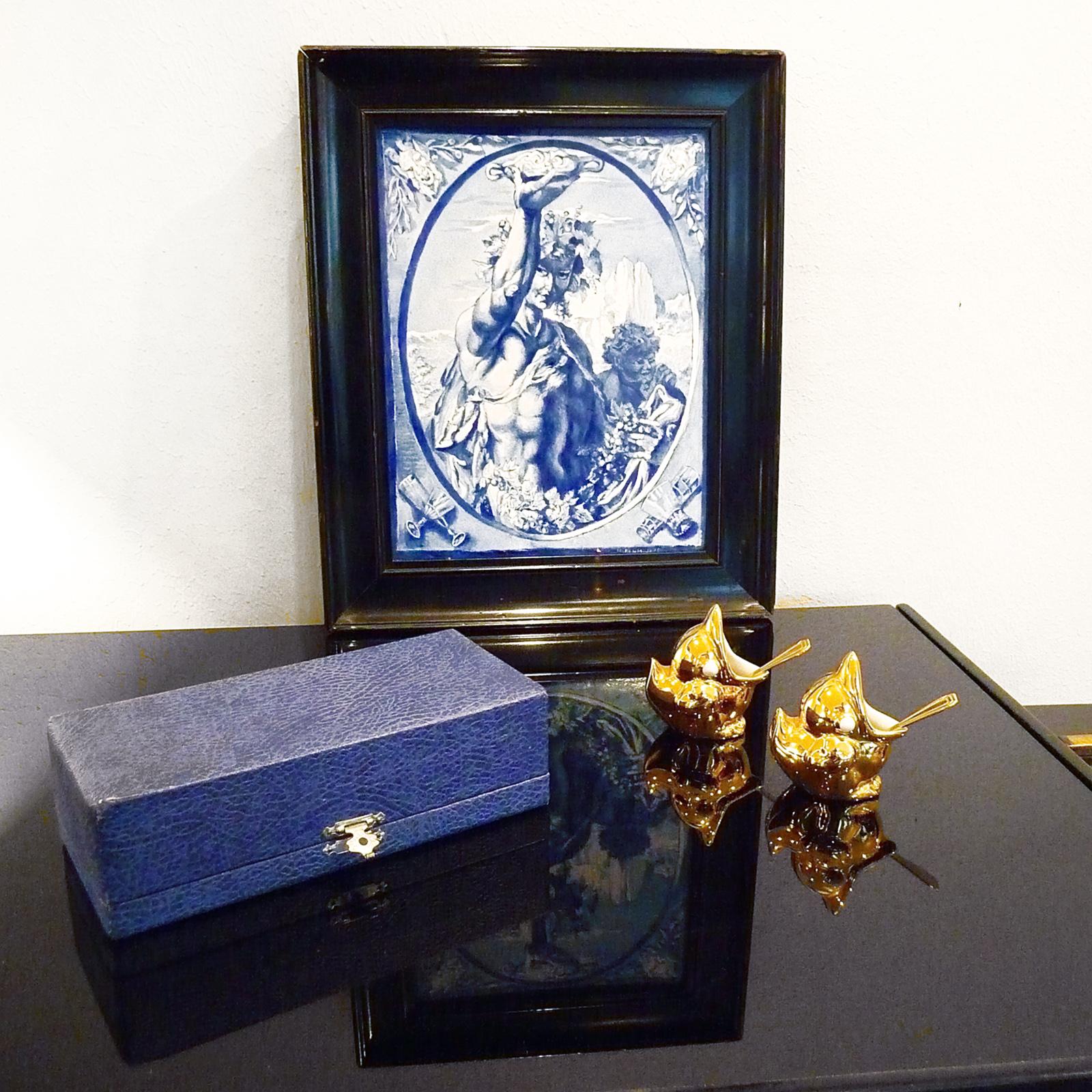 ROBJ Paris, Pair of Gilt Cellars, France 1950s For Sale at 1stDibs