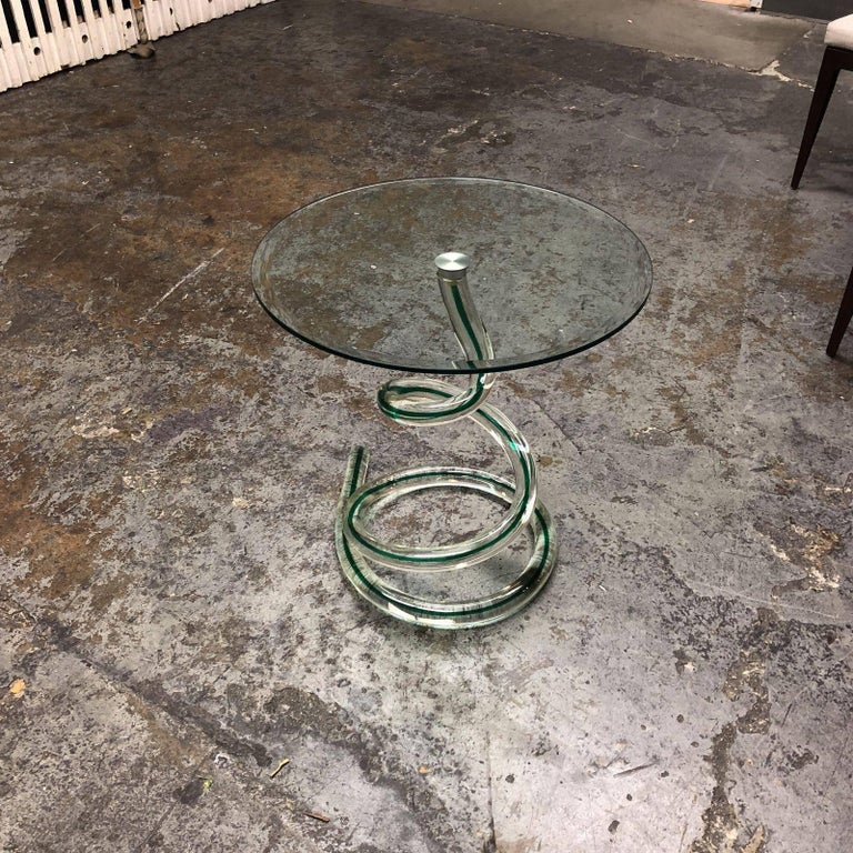 Roche Bobois Murano Glass Ghibli Side Table at 1stDibs