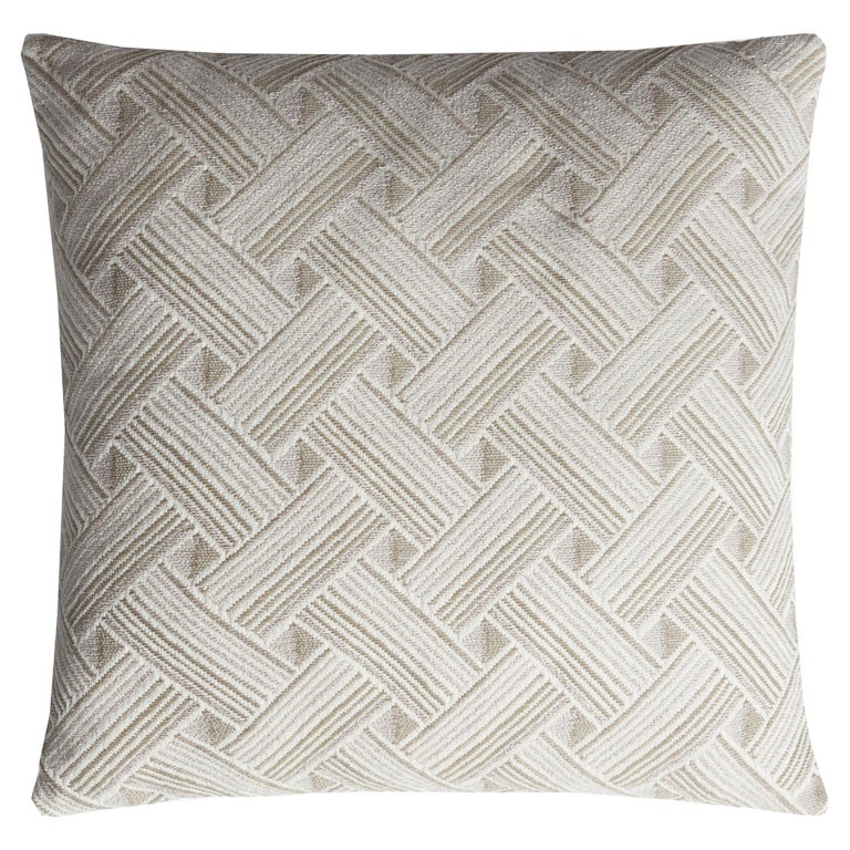 Rock Collection Cushion Beige For Sale at 1stDibs