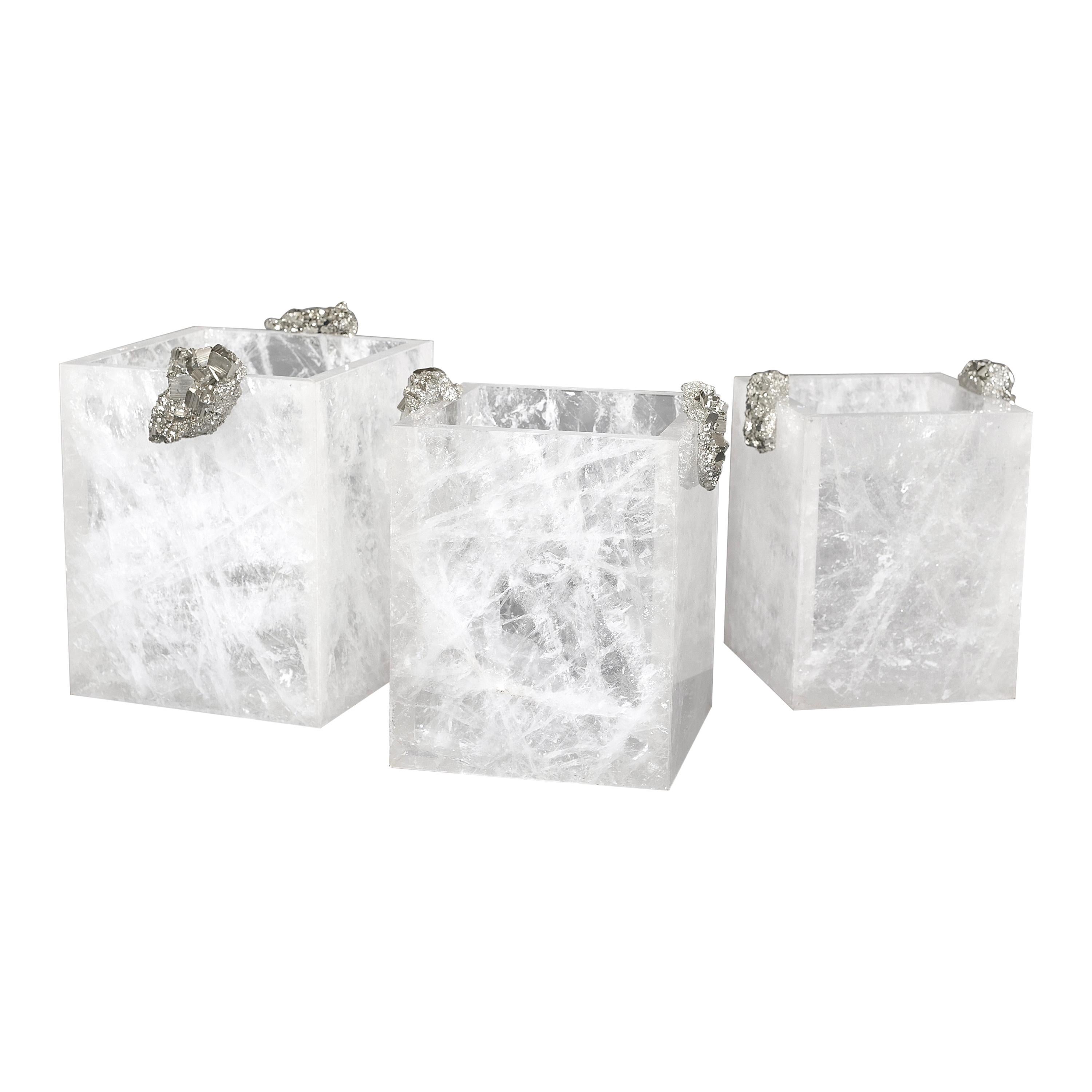 Large, Elegant, Rock-Crystal Box For Sale at 1stDibs | box crystal
