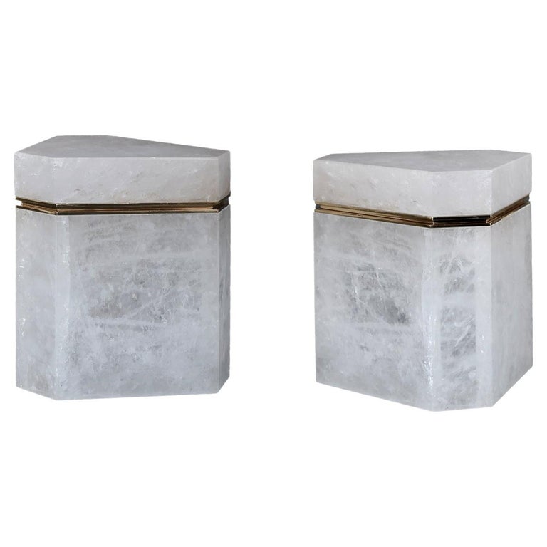 Rock Crystal Boxes by Phoenix For Sale at 1stDibs