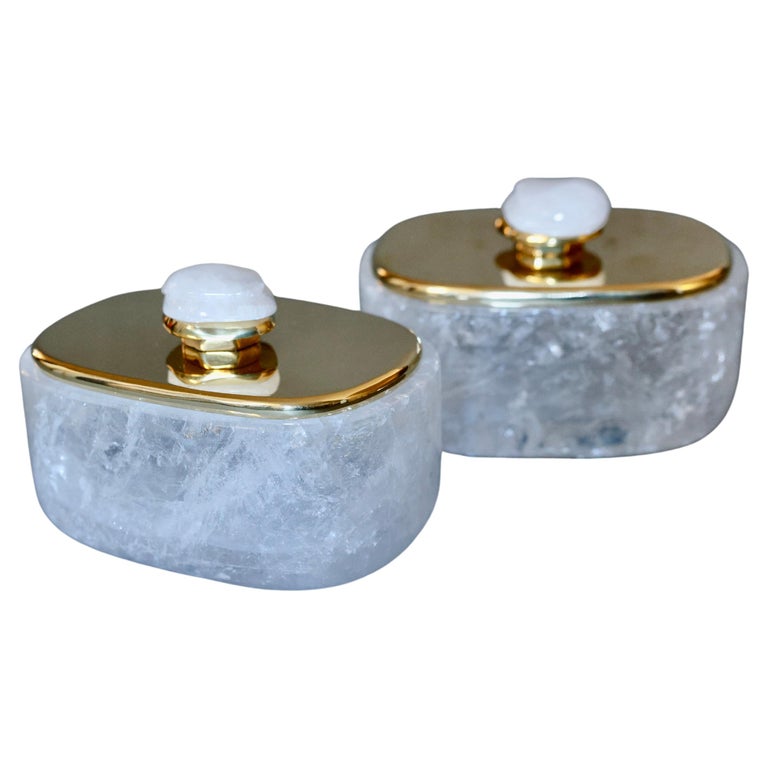 Rock Crystal Boxes by Phoenix For Sale at 1stDibs