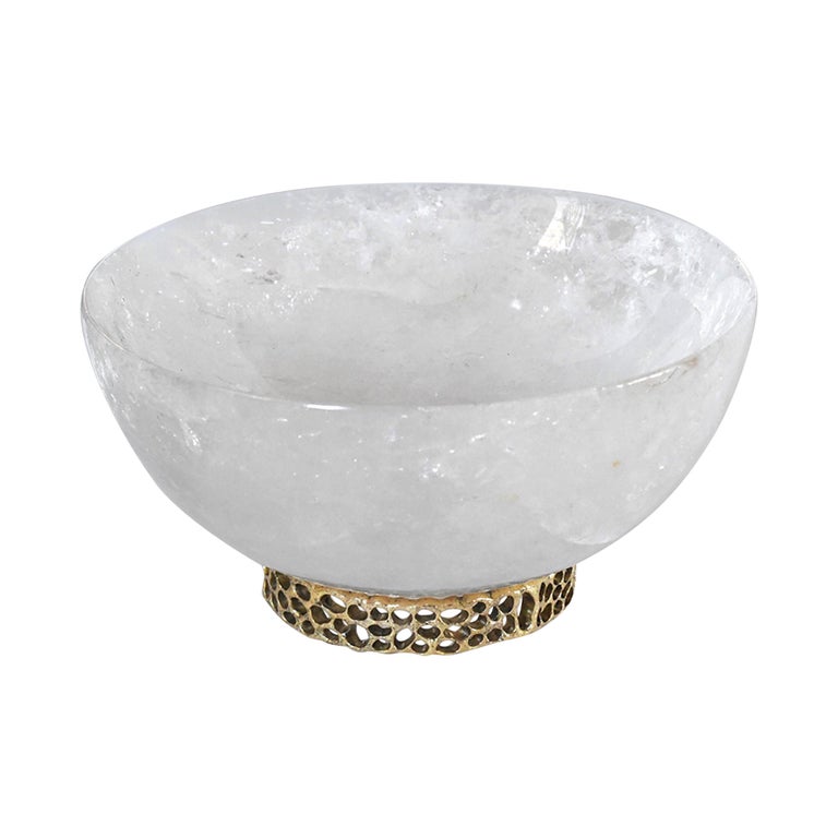 Rock Crystal Centerpiece by Phoenix at 1stDibs