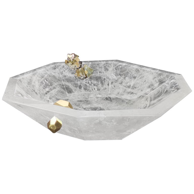 Rock Crystal Centerpiece I by Phoenix at 1stDibs