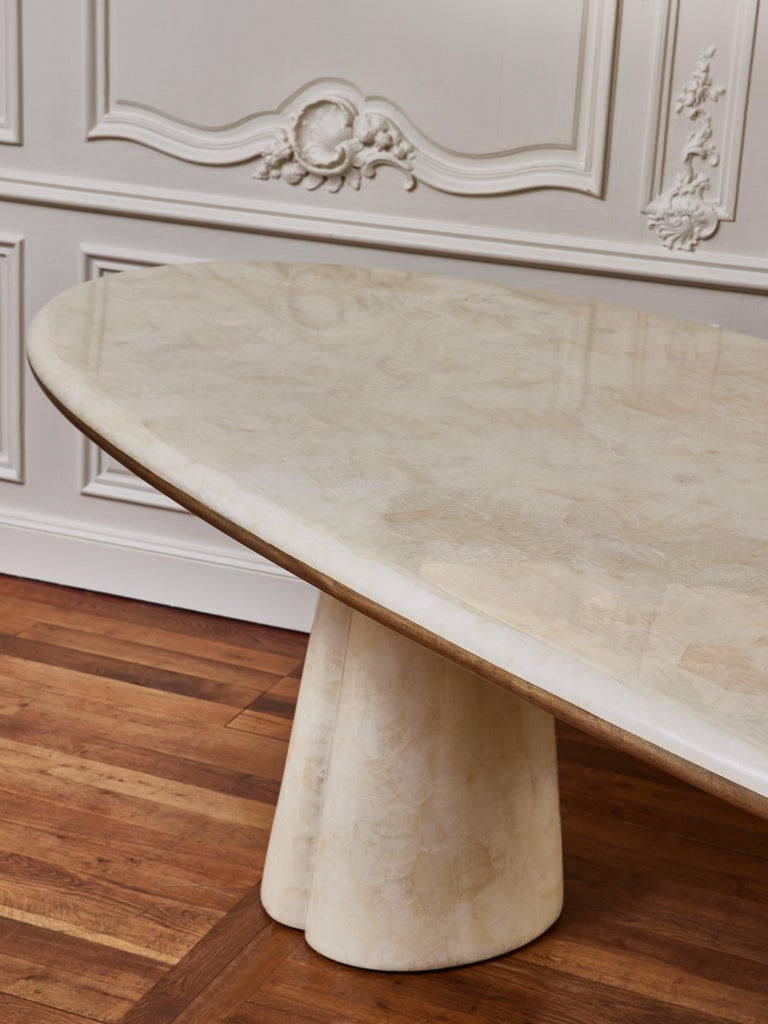 Rock Crystal Dining Table by Studio Glustin For Sale at 1stDibs