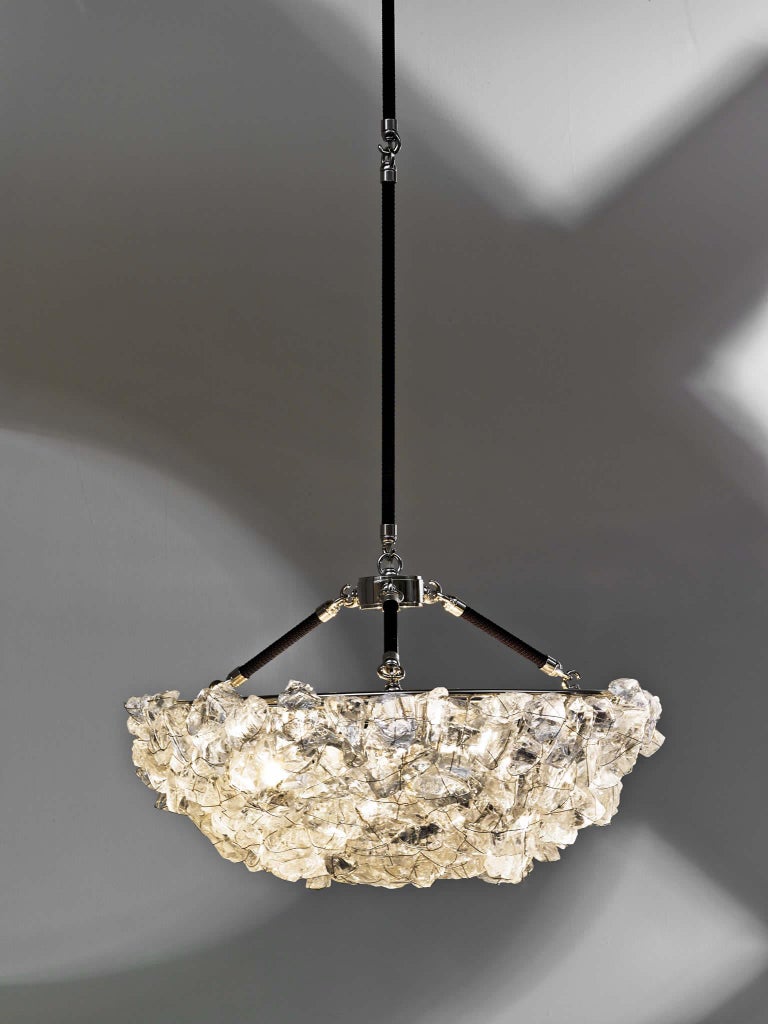 Rock Crystal Hanging Bowl For Sale at 1stDibs
