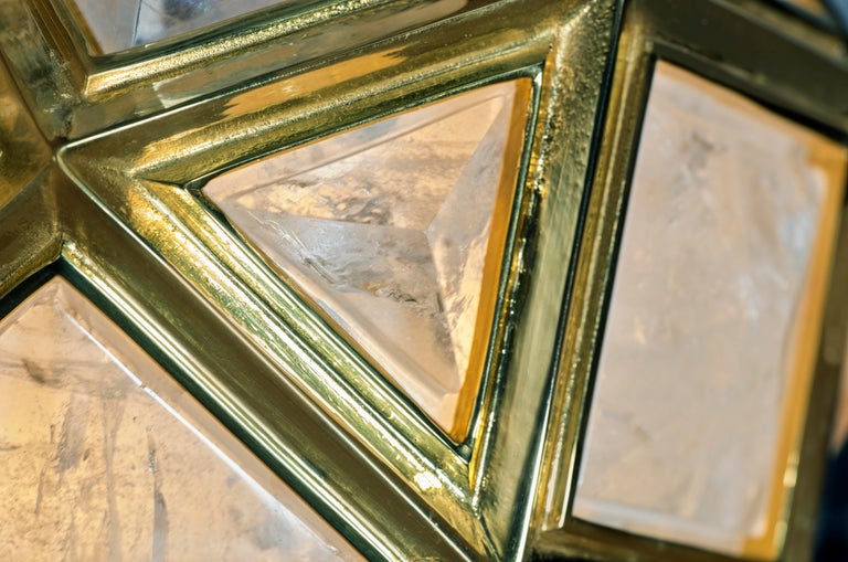 Rock Crystal Lighting Starburst Model by Alexandre Vossion For Sale at ...