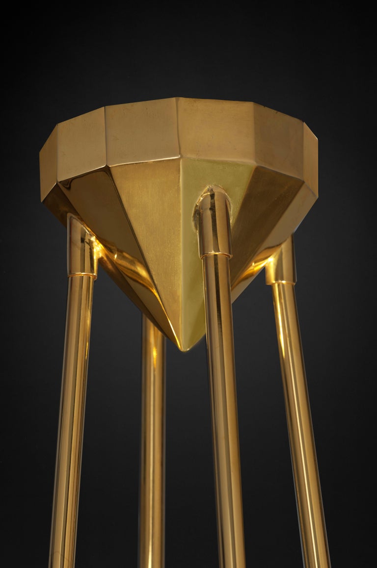 Rock Crystal Lighting Starburst Model by Alexandre Vossion For Sale at ...