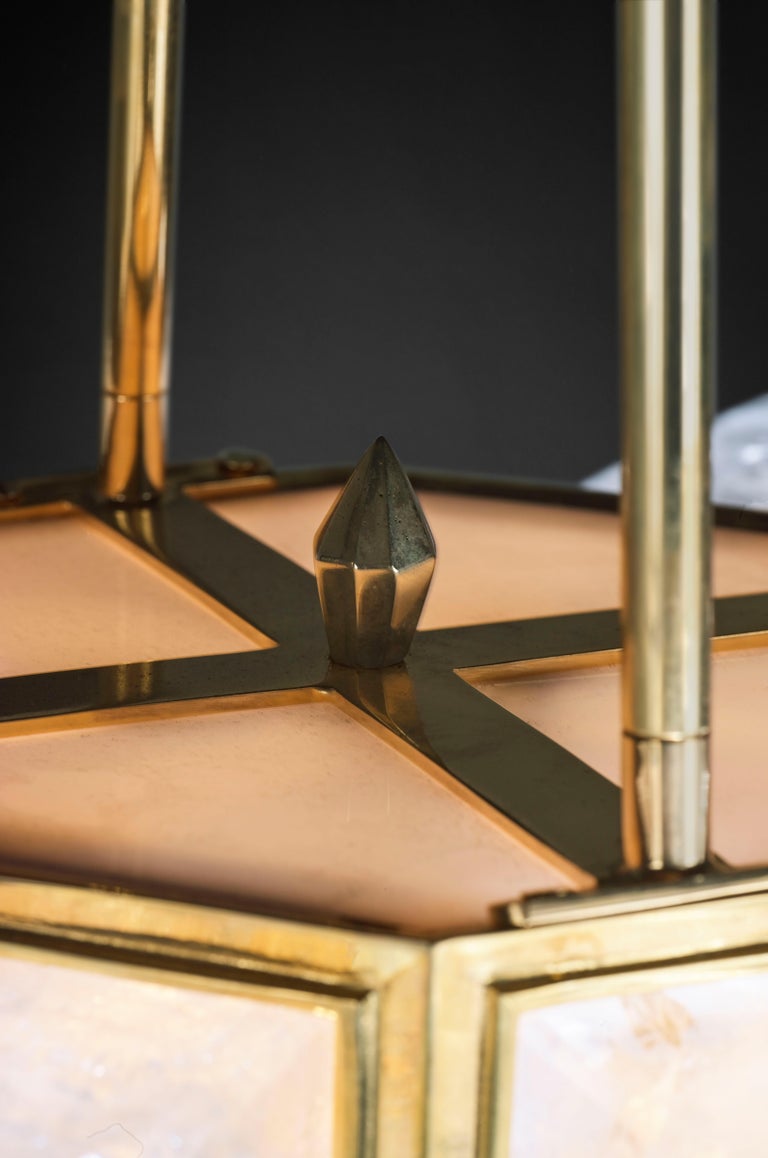 Rock Crystal Lighting Starburst Model by Alexandre Vossion For Sale at ...