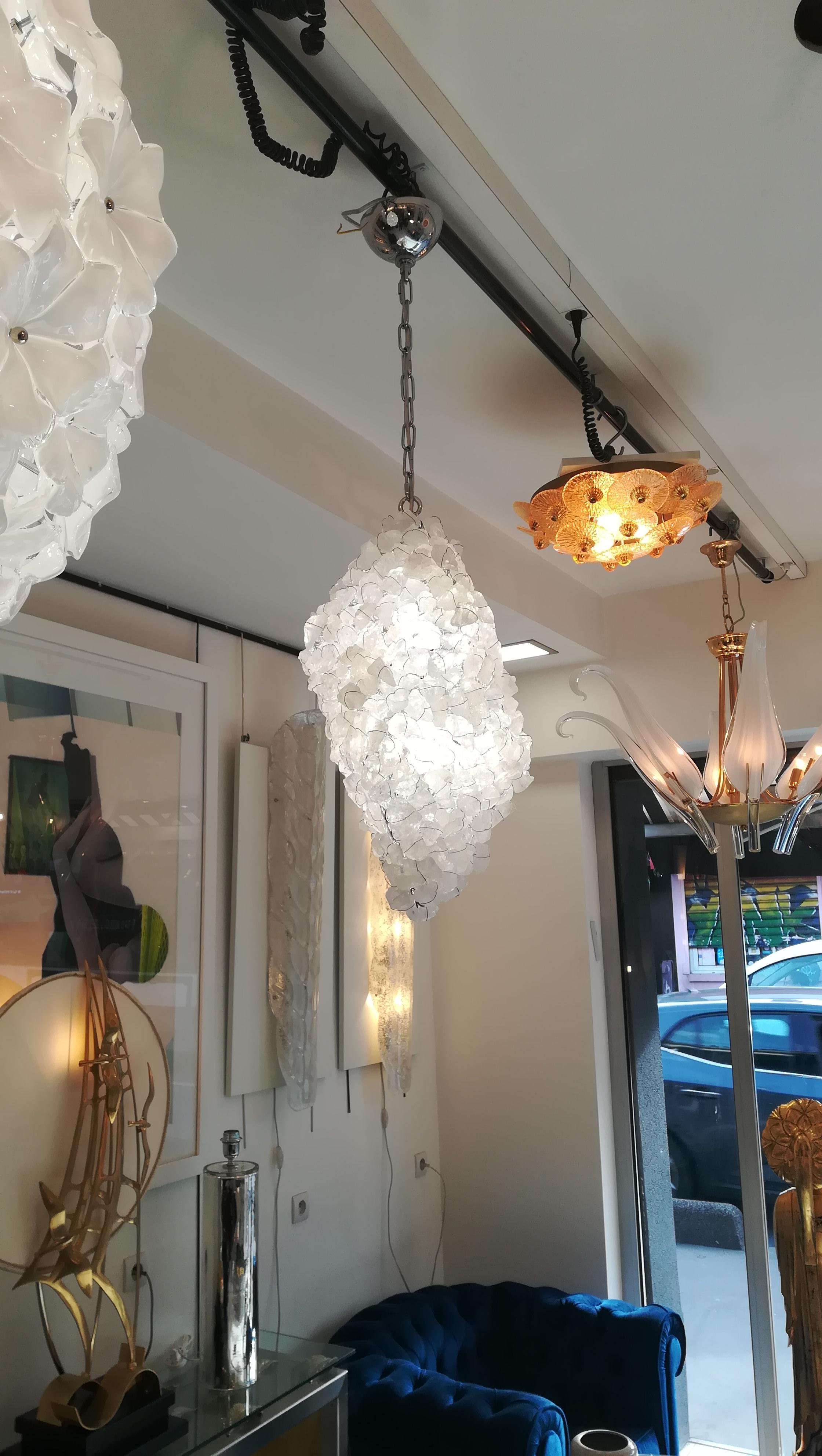 Rock Crystal Pendant at 1stDibs | crystal rock chandelier