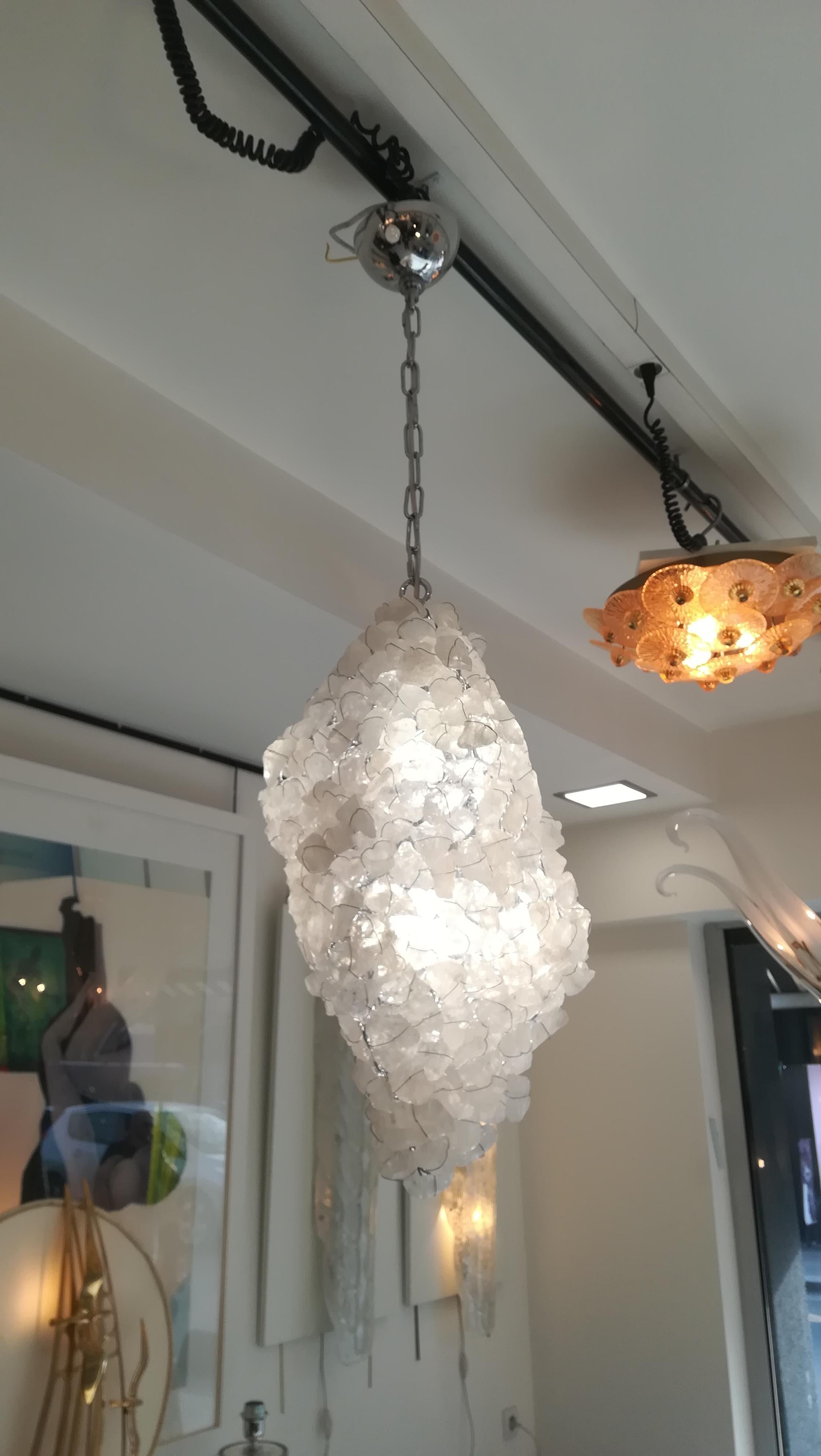 Rock Crystal Pendant at 1stDibs | crystal rock chandelier