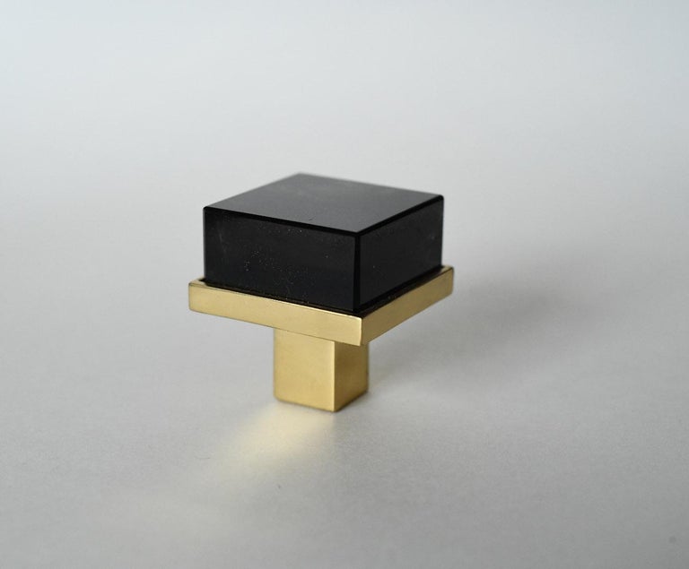 Rock Crystal Quartz Knob by Phoenix For Sale at 1stDibs