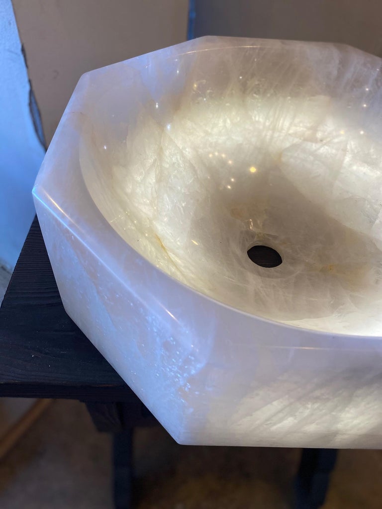 Rock Crystal Sink at 1stDibs | crystal sinks, rocks in the sink