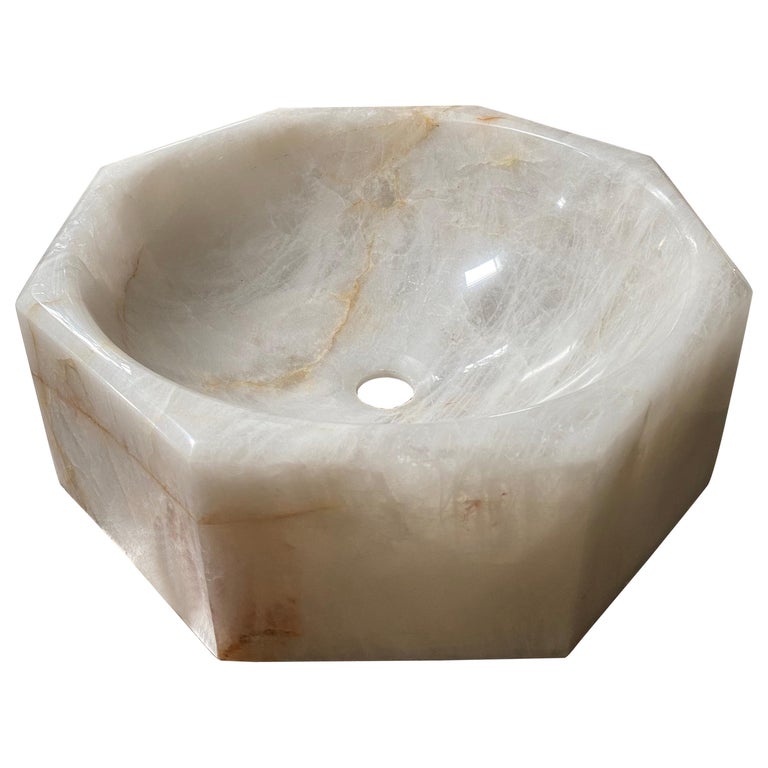 Contemporary Rock Crystal Sink from Brazil at 1stDibs