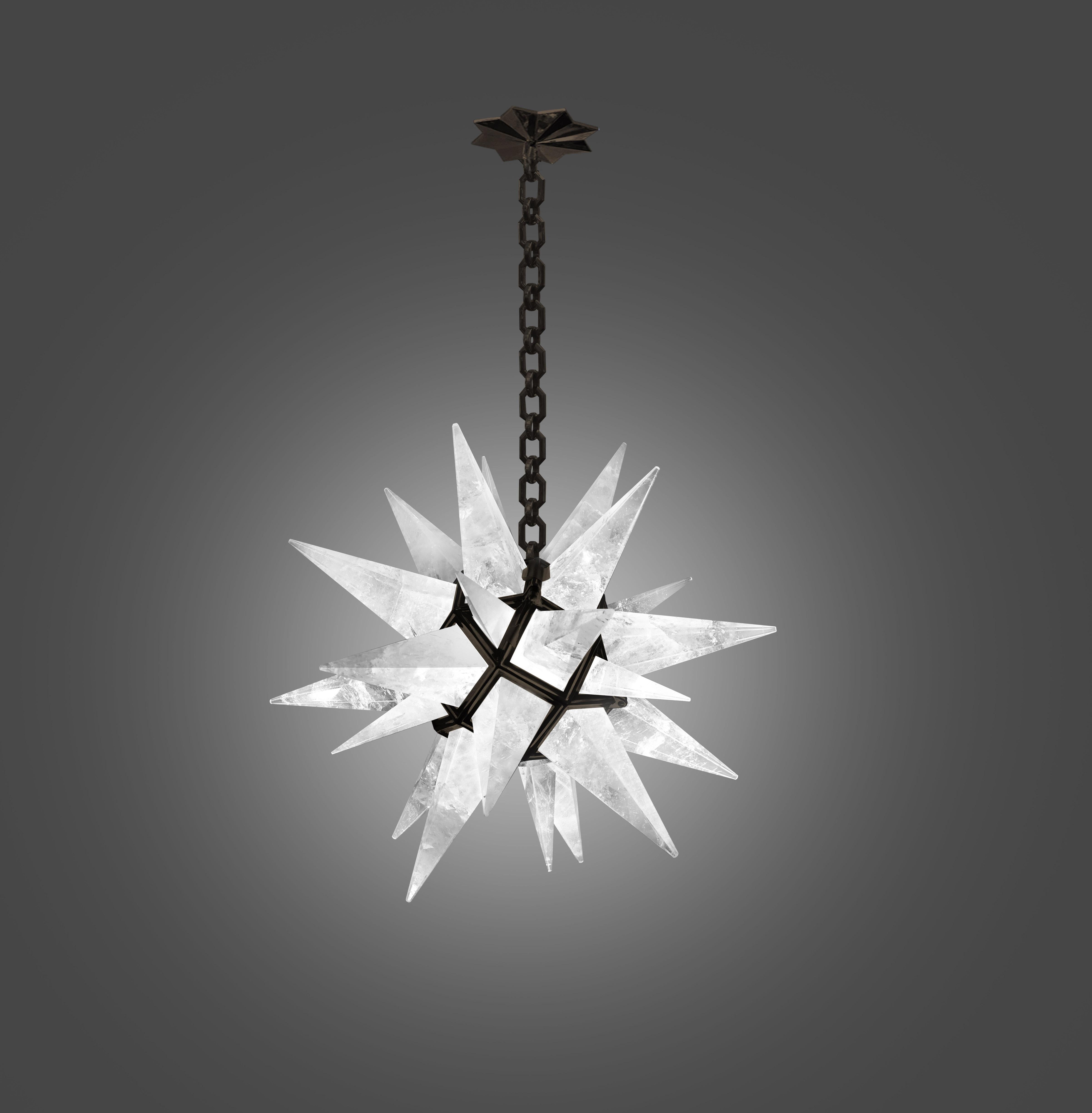 STAR25 Rock Crystal Star by Phoenix For Sale at 1stDibs