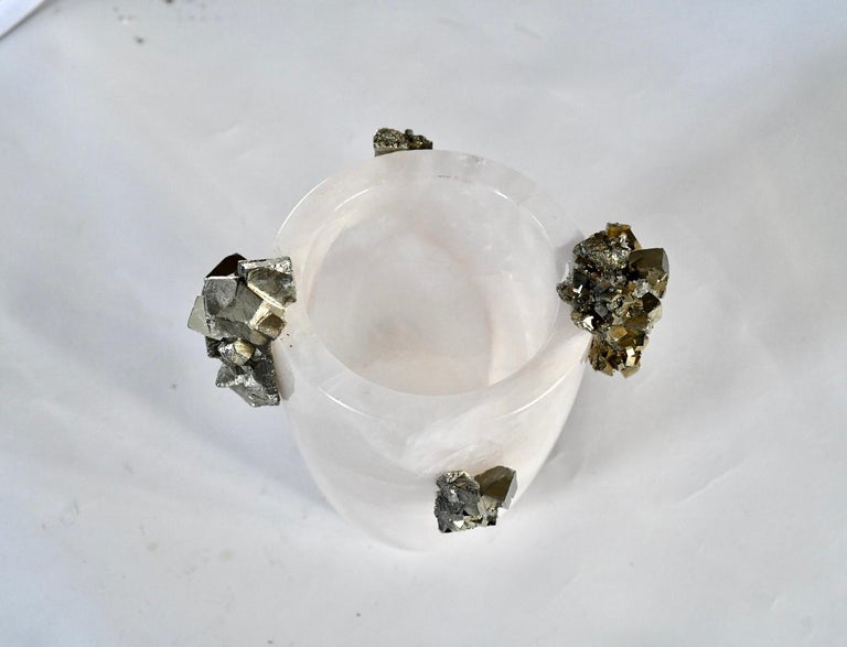 Rock Crystal Vase by Phoenix For Sale at 1stDibs