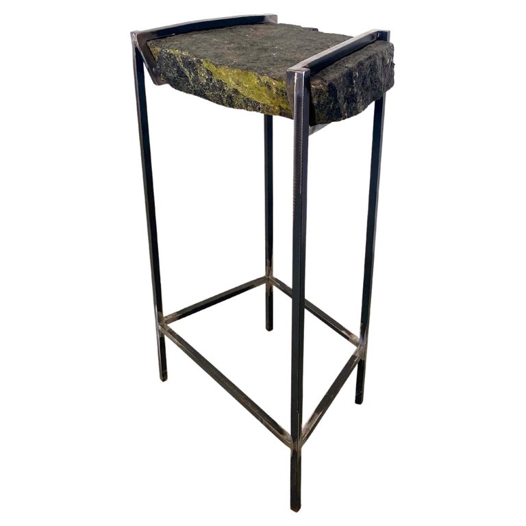 Rock Table No.15 by Quinn Morrissette, Contemporary Steel and Stone ...